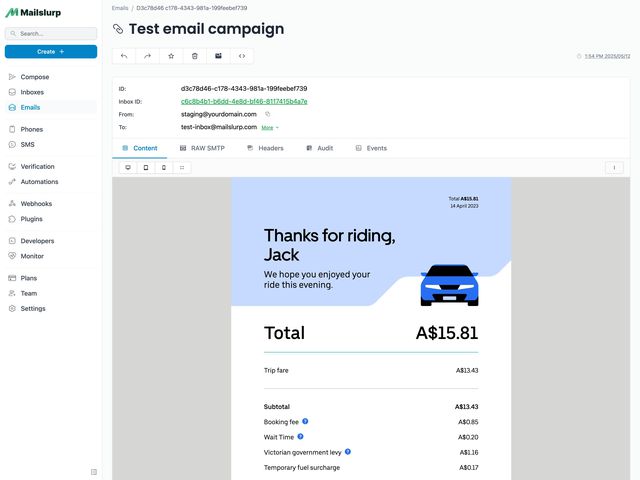 Disposable email accounts and instant random email address